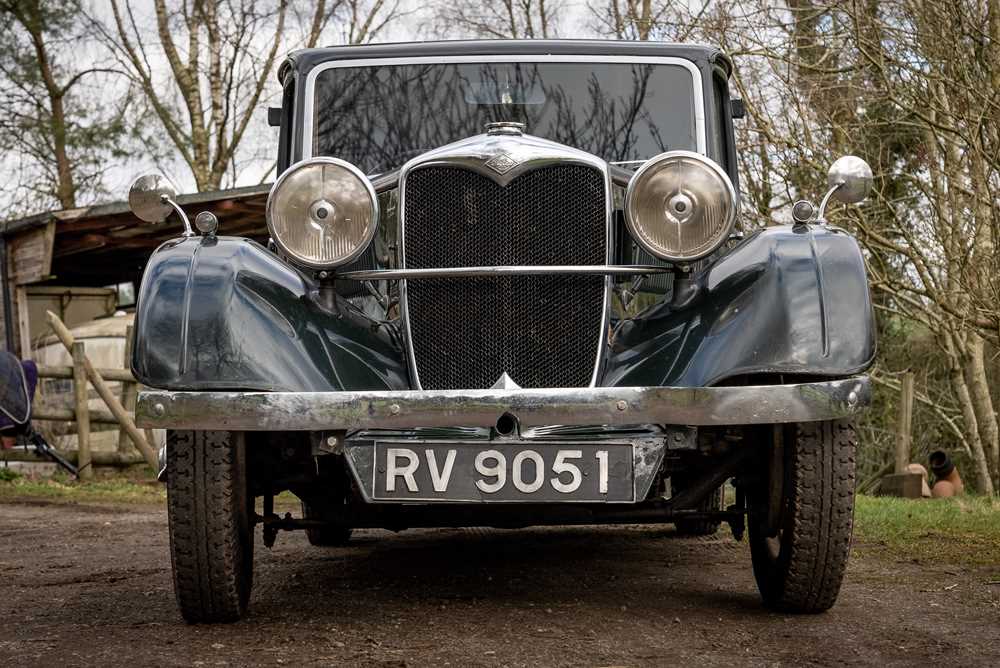 Lot 65 - 1936 Riley 15/6 Adelphi Saloon