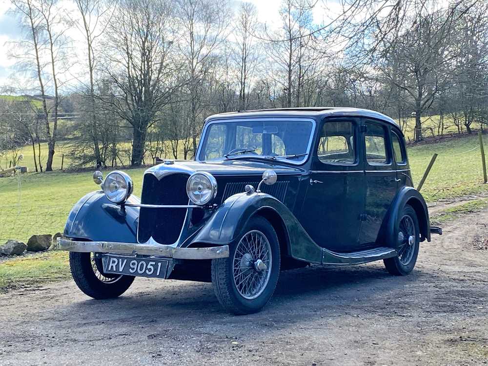 Lot 65 - 1936 Riley 15/6 Adelphi Saloon