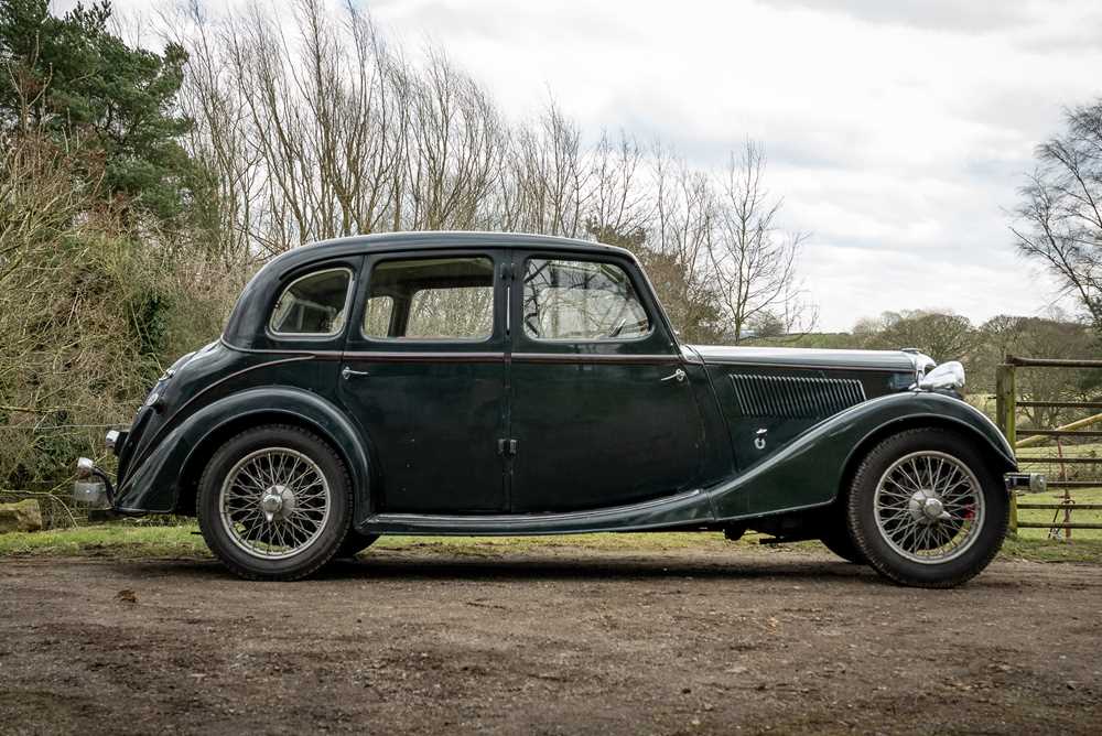 Lot 65 - 1936 Riley 15/6 Adelphi Saloon
