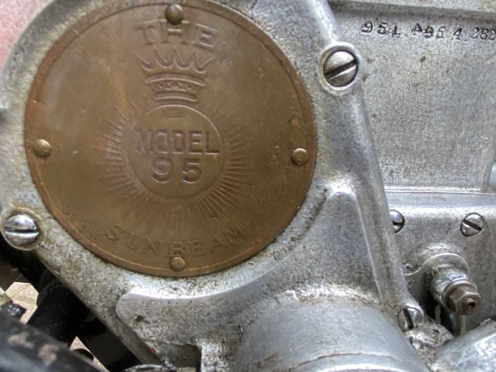Lot 272 - 1934 Sunbeam Model 95L