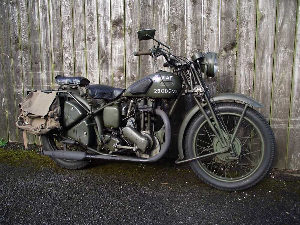 Lot 316 - c.1940 Ariel 350 OHV W/NG