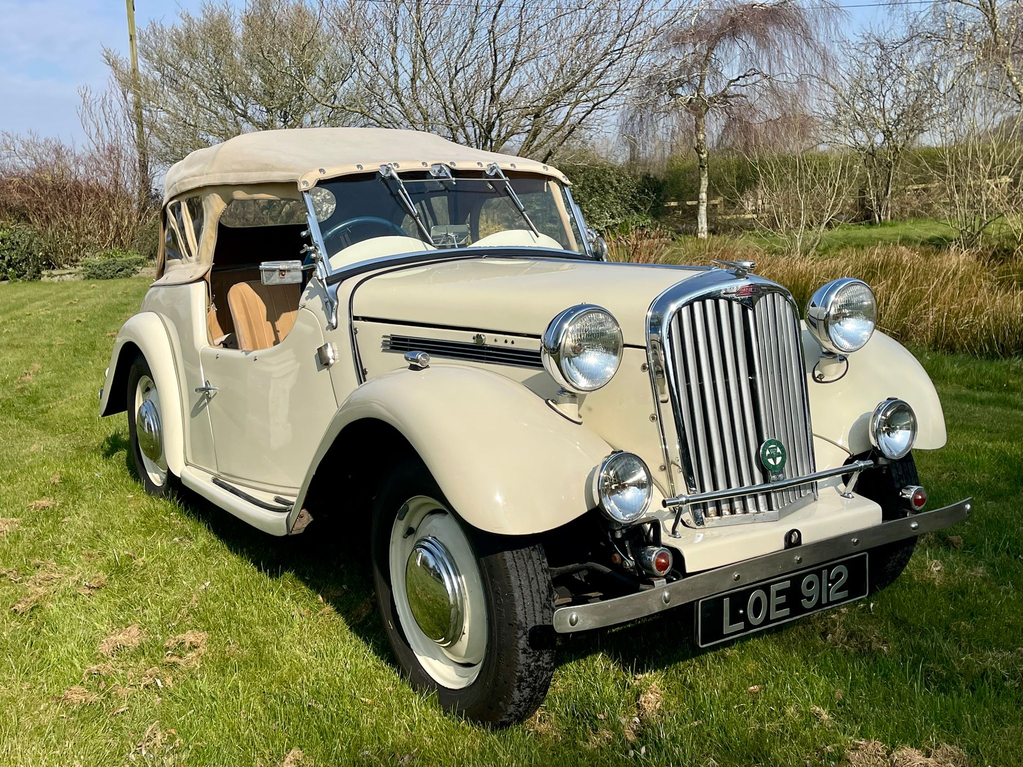 Lot 10 - 1951 Singer Nine 4AB Roadster