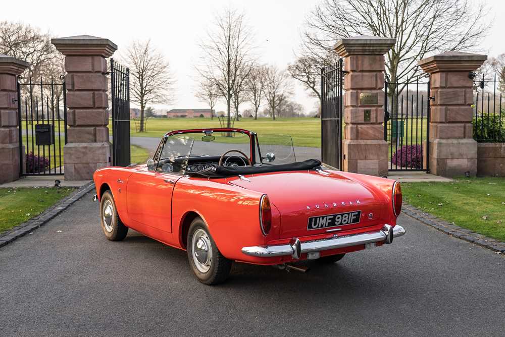 Lot 12 - 1968 Sunbeam Alpine Series V Roadster