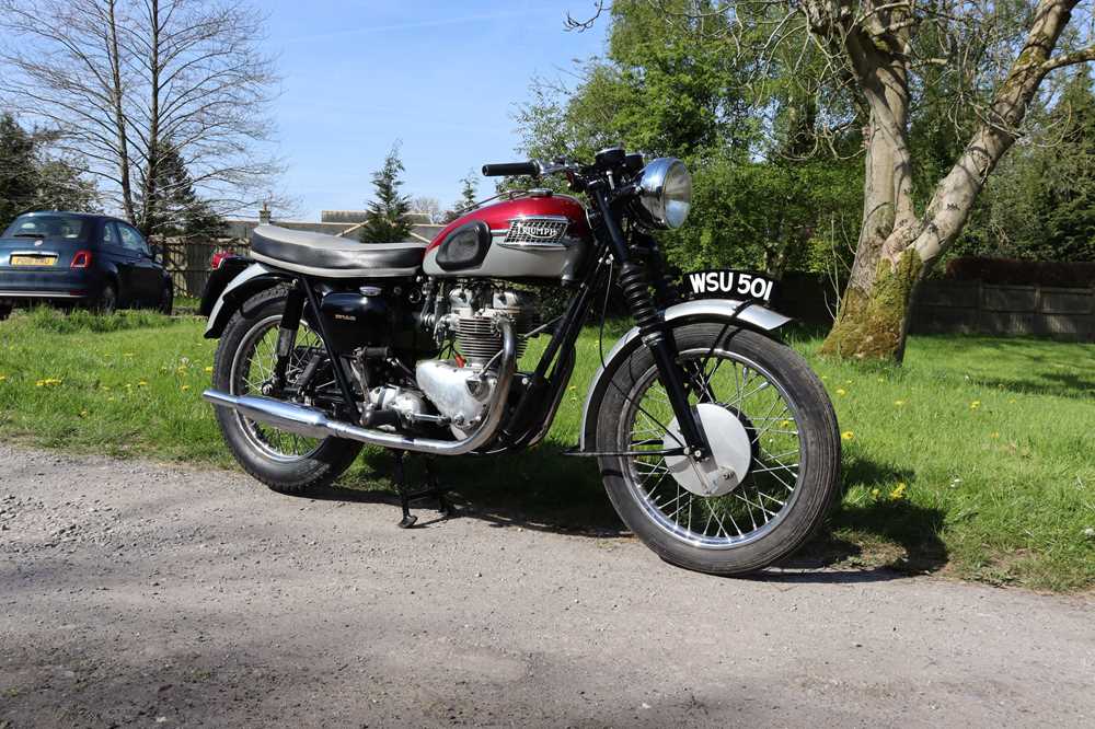 Lot 296 - 1961 Triumph TR6 Trophy