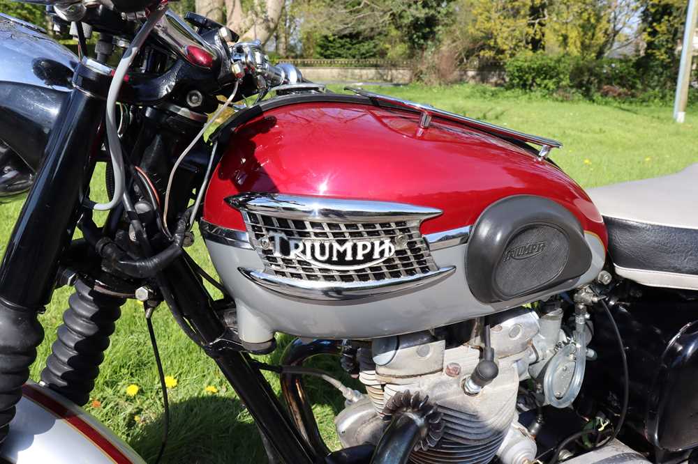 Lot 296 - 1961 Triumph TR6 Trophy