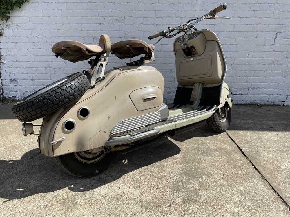 Lot 120 - 1952 NSU Lambretta LC125