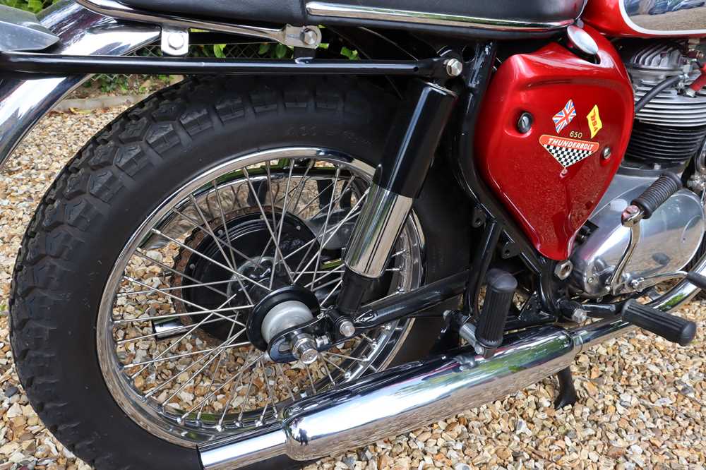 Lot 294 - 1968 BSA A65 Thunderbolt