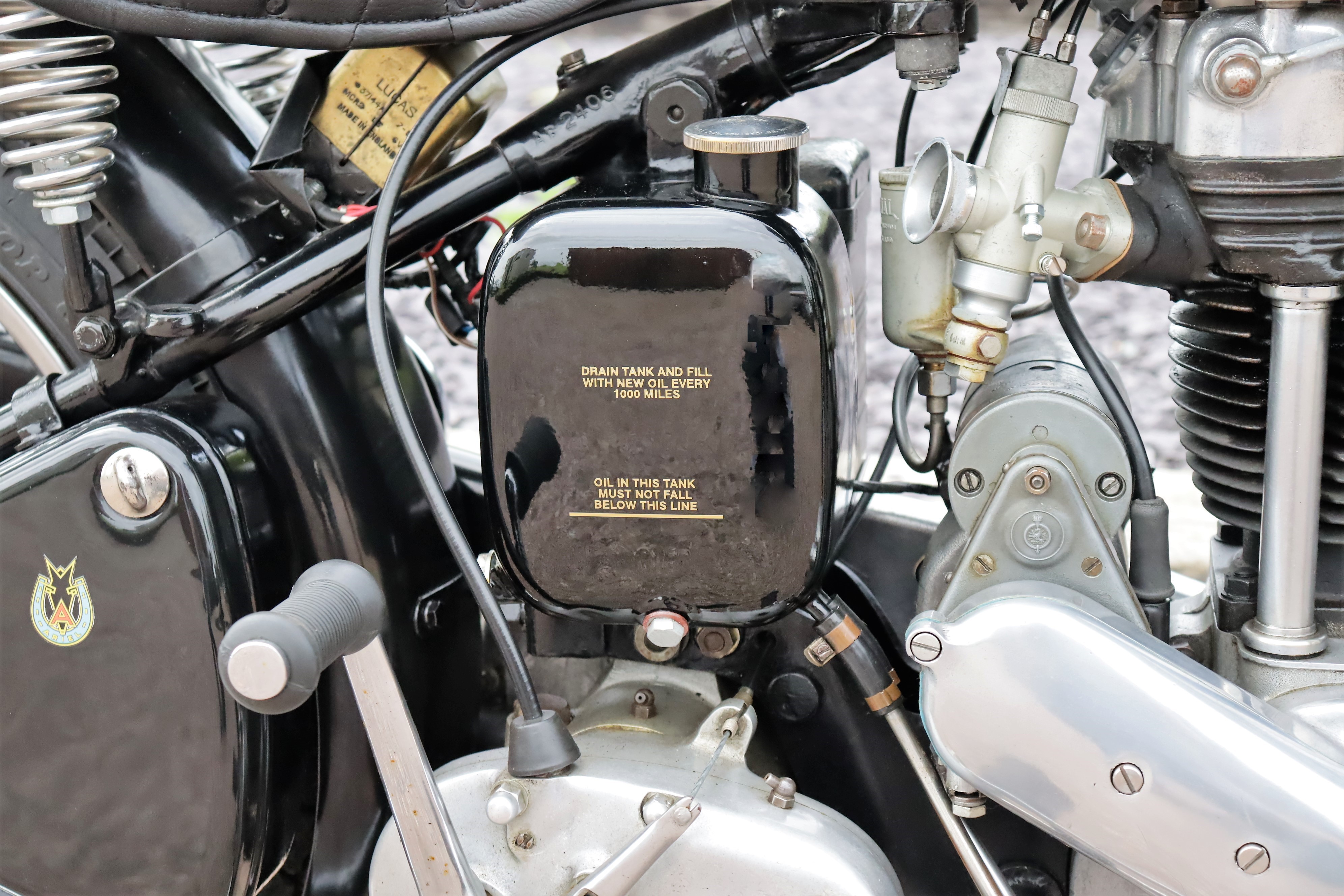 Lot 201 - 1950 Ariel 350 NG