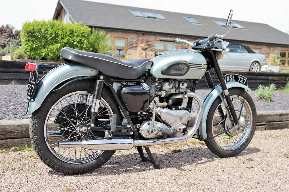 Lot 416 - 1956 Triumph T110