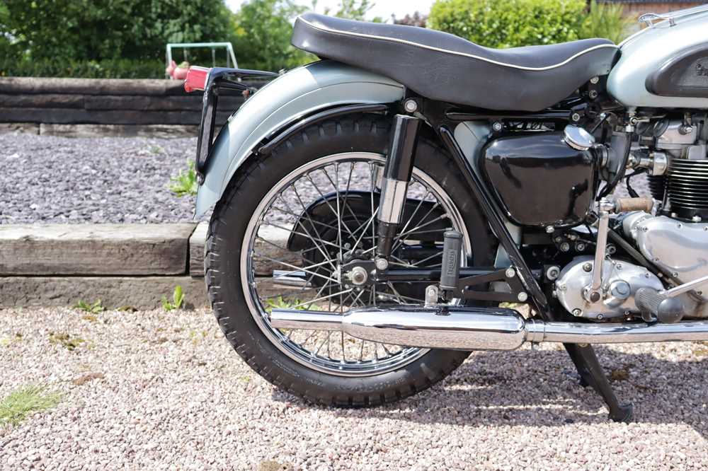 Lot 416 - 1956 Triumph T110
