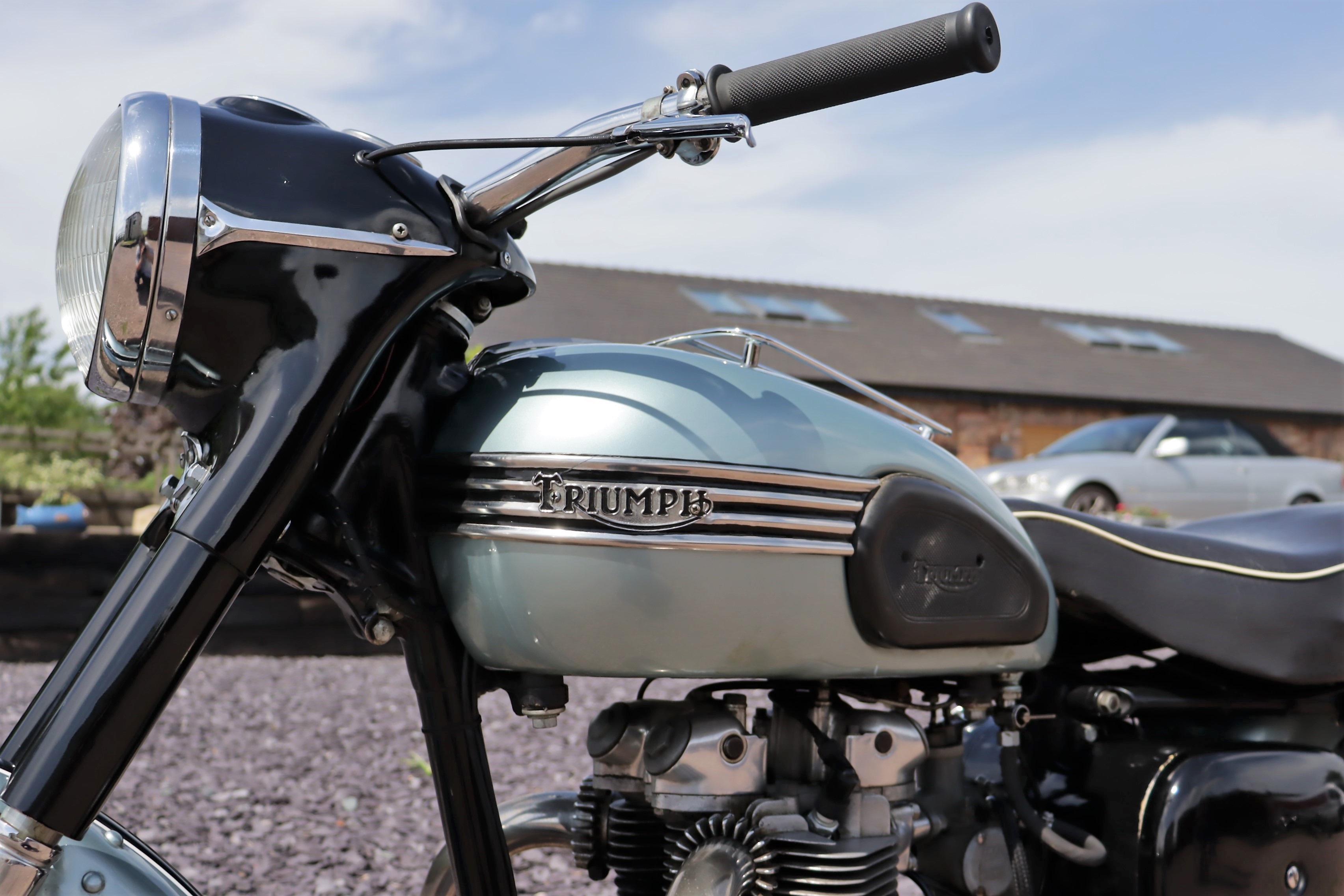 Lot 416 - 1956 Triumph T110