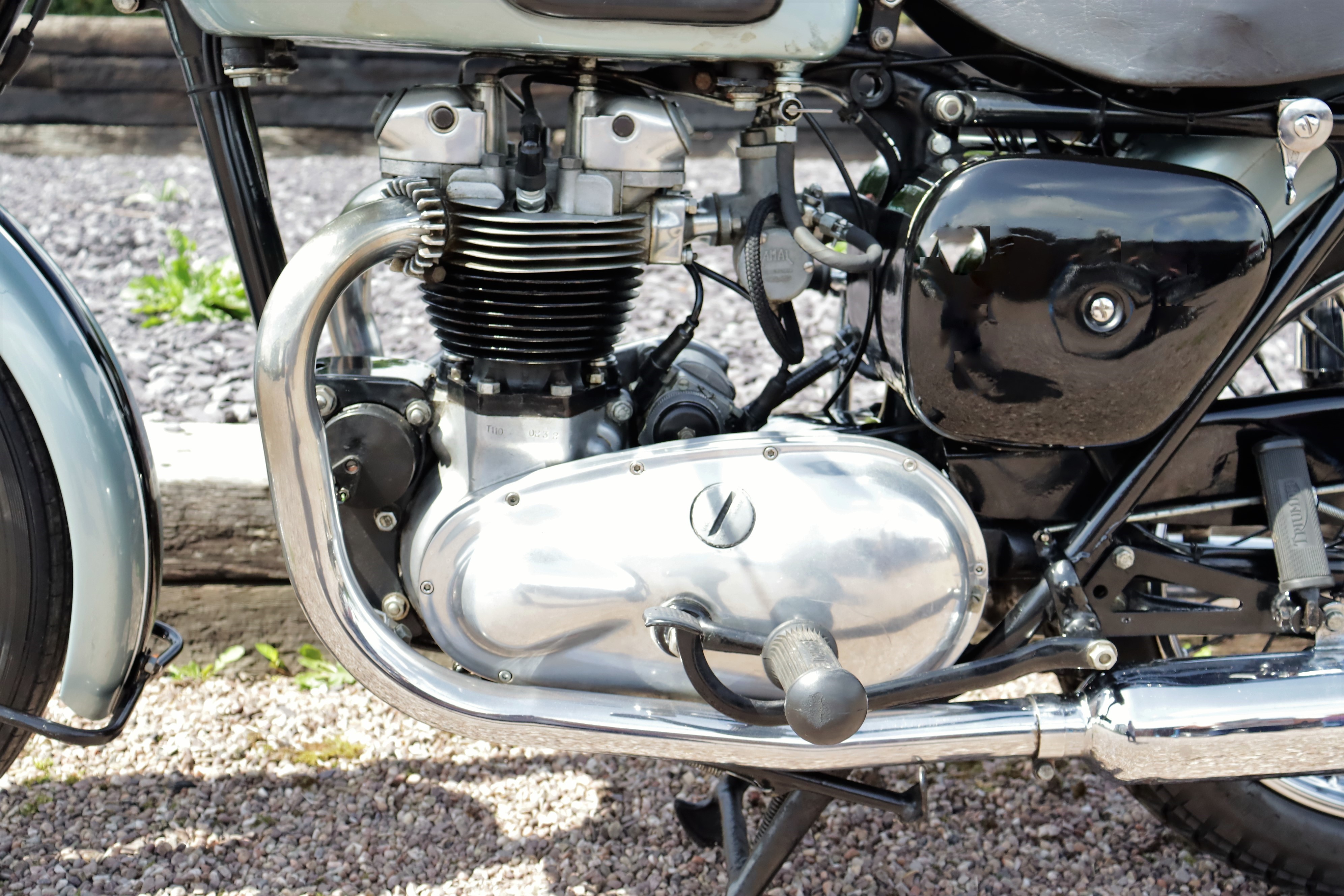 Lot 416 - 1956 Triumph T110