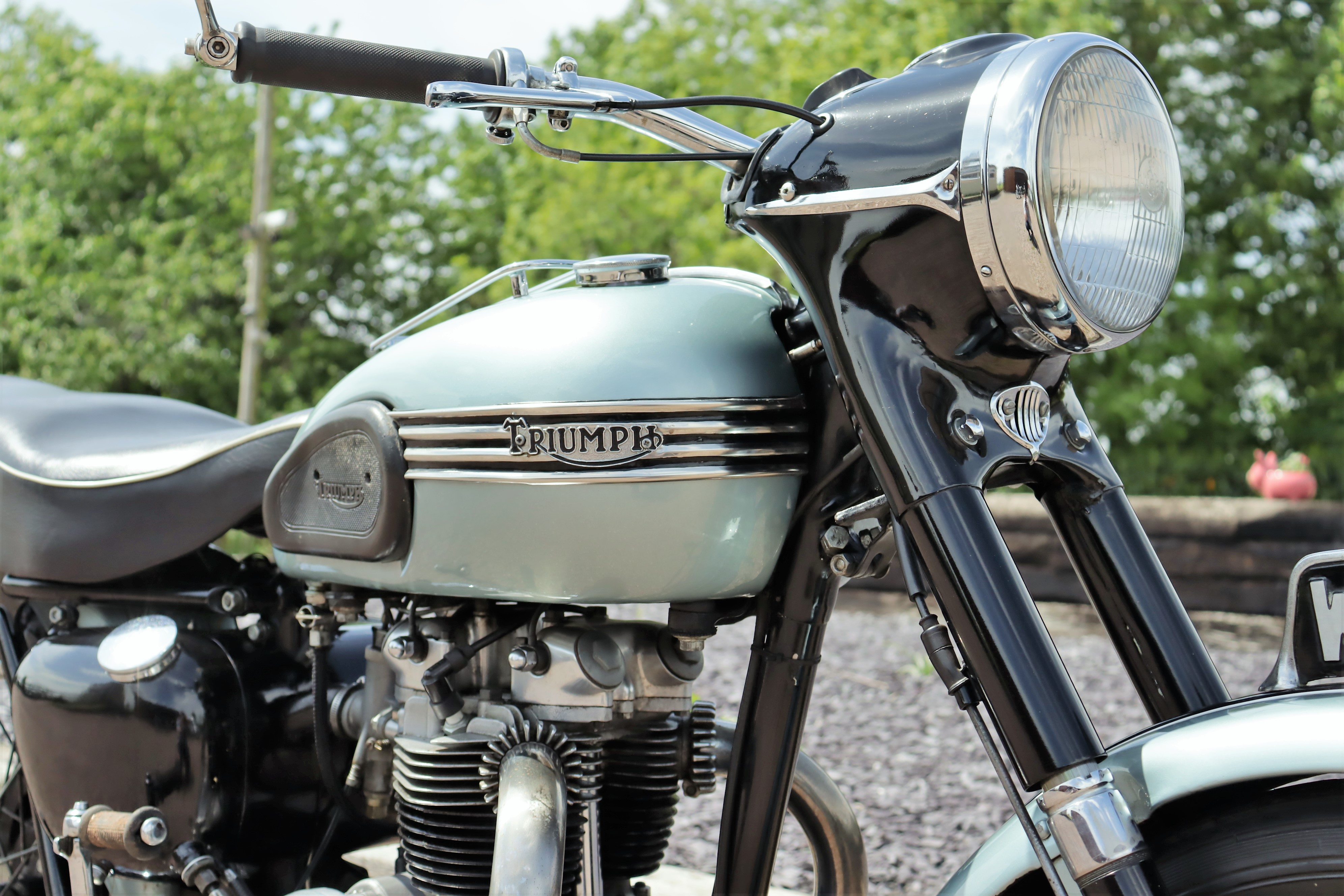 Lot 416 - 1956 Triumph T110