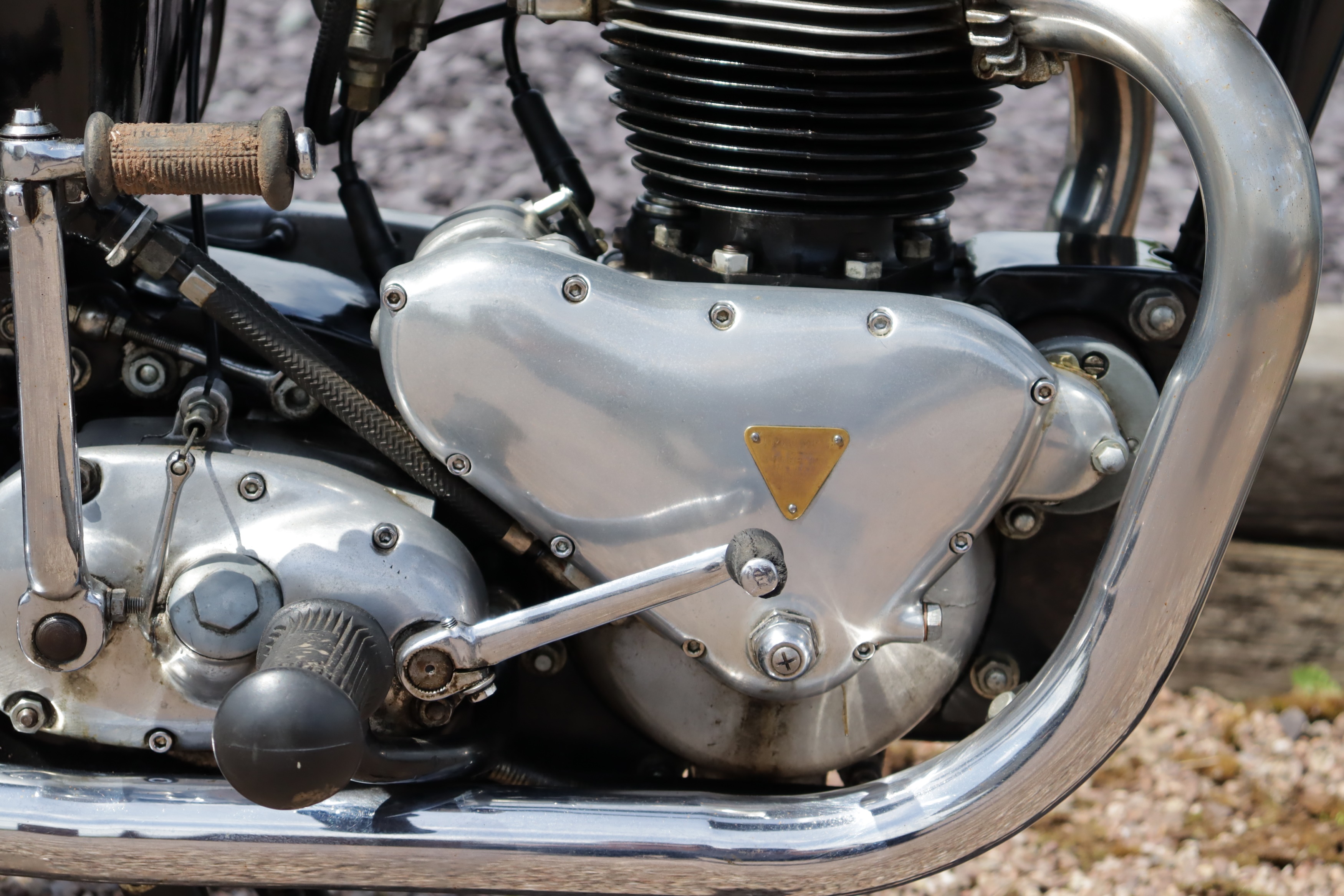 Lot 416 - 1956 Triumph T110