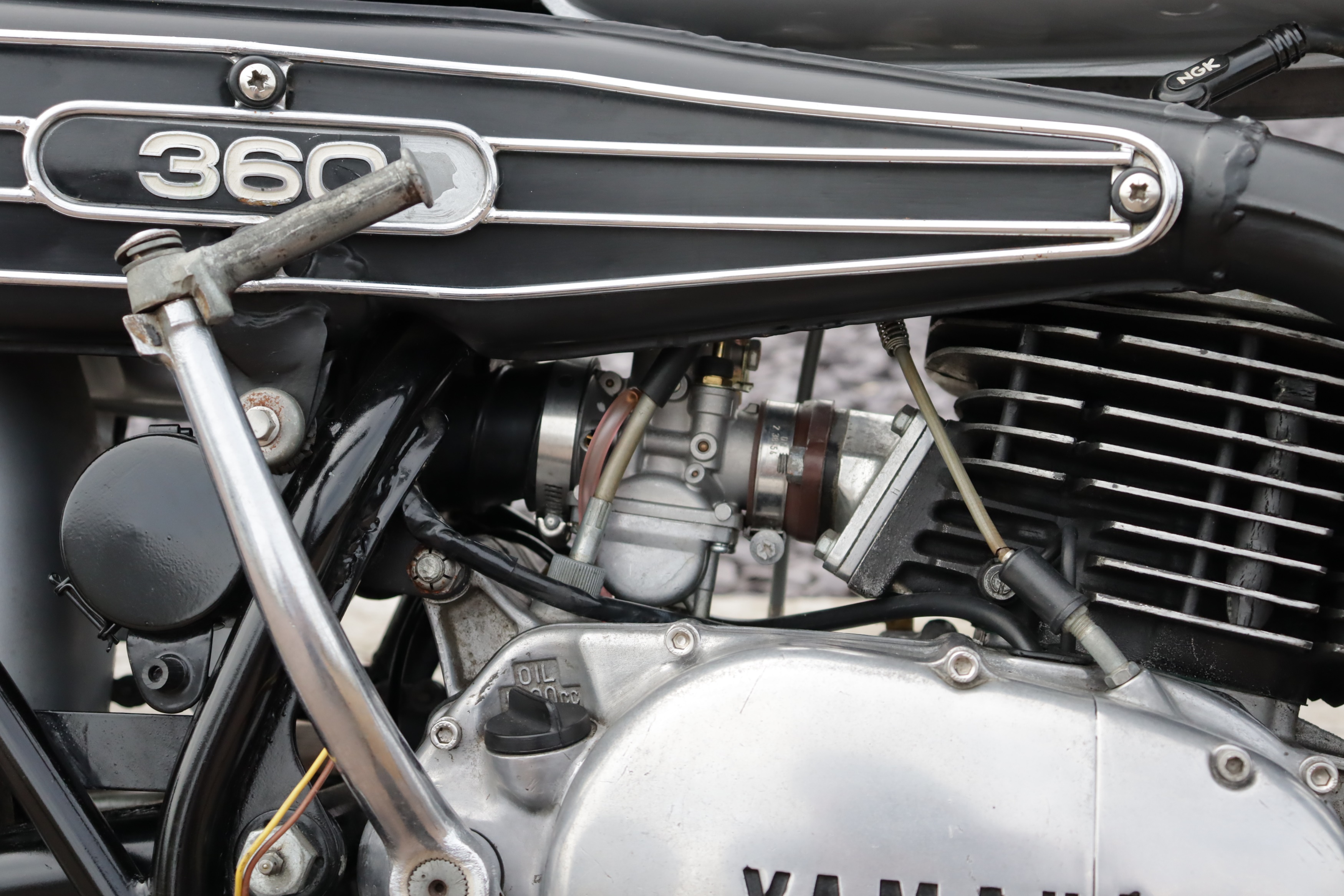 Lot 284 - 1972 Yamaha RT2 360