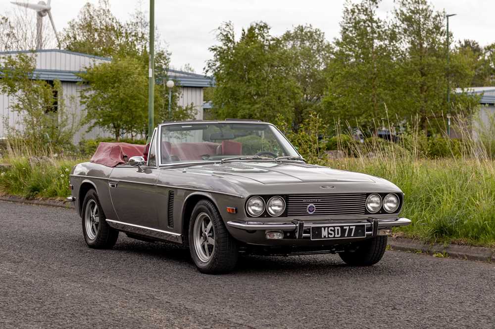 Lot 26 - 1975 Jensen Interceptor III Convertible