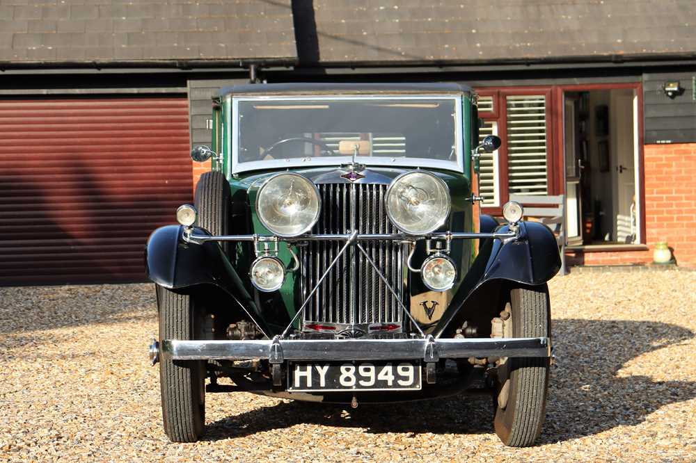 Lot 49 - 1933 Talbot AW75 Close Coupled Sports Saloon