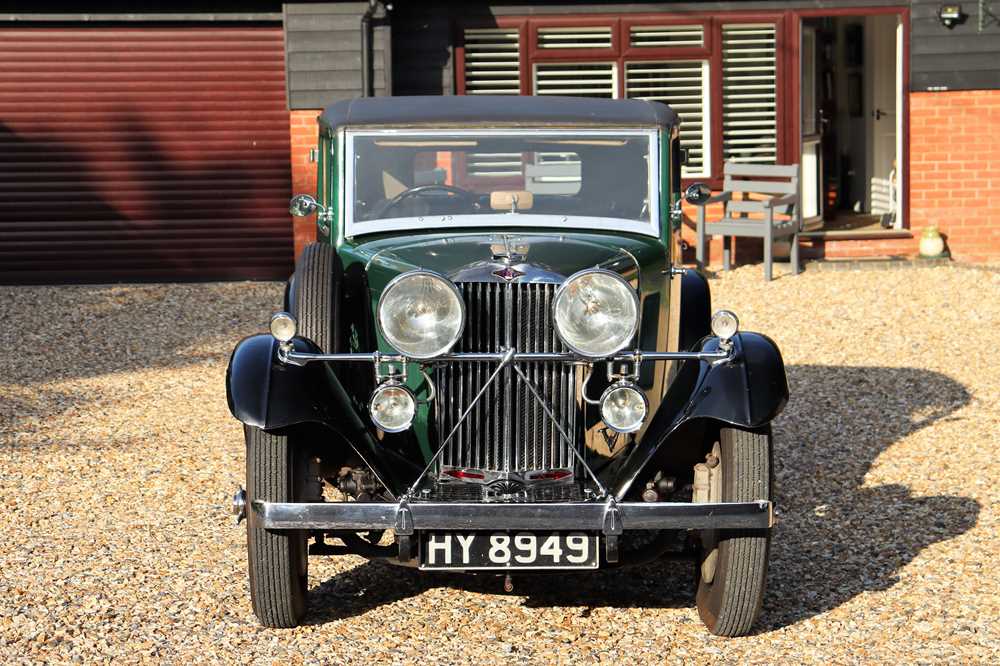 Lot 49 - 1933 Talbot AW75 Close Coupled Sports Saloon
