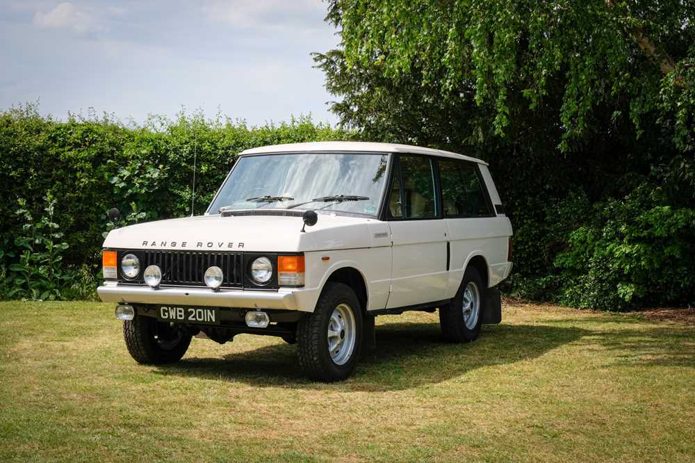 Lot 30 - 1974 Range Rover 'Two Door' Suffix C