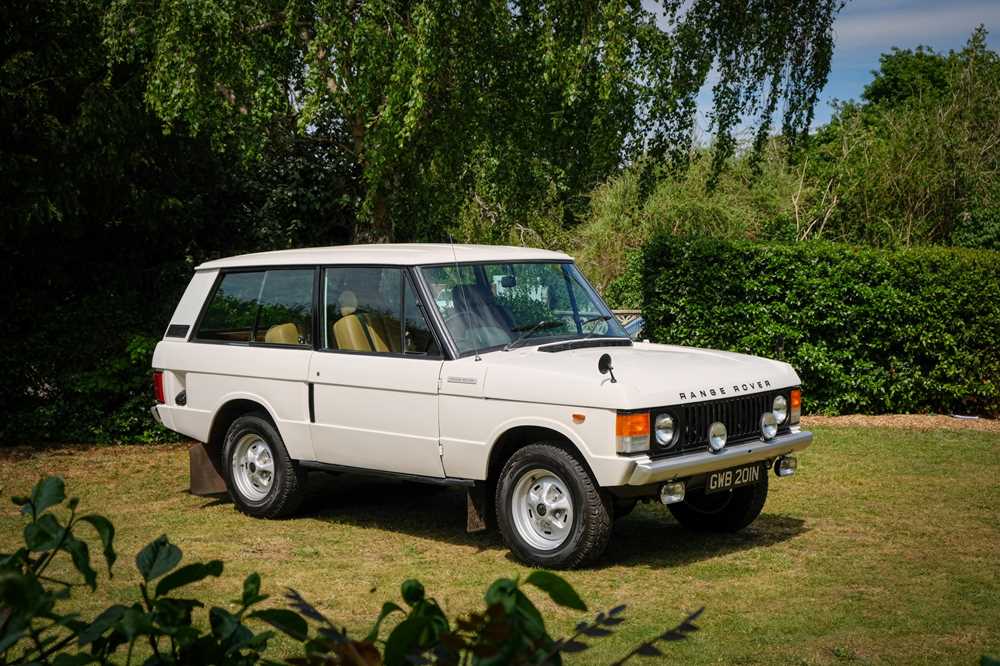 Lot 30 - 1974 Range Rover 'Two Door' Suffix C