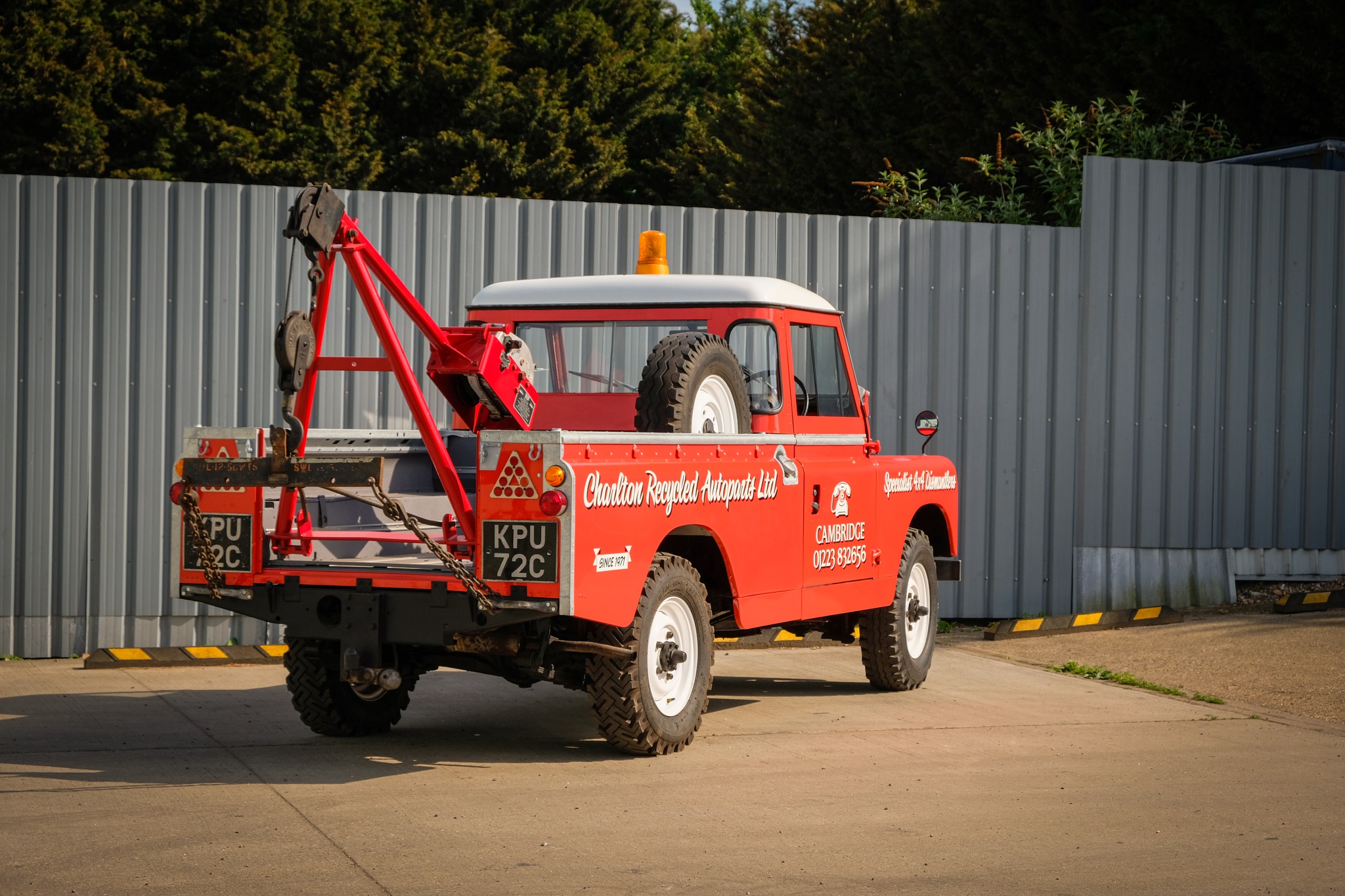 Lot 68 - 1965 Land Rover Series IIA Recovery Vehicle