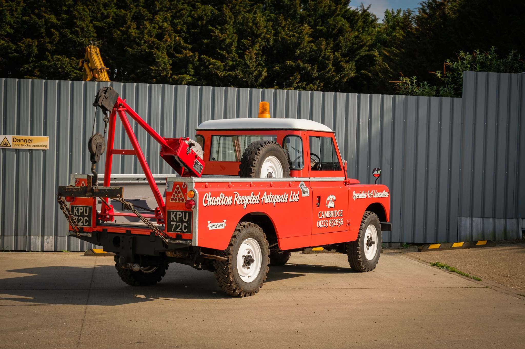 Lot 68 - 1965 Land Rover Series IIA Recovery Vehicle