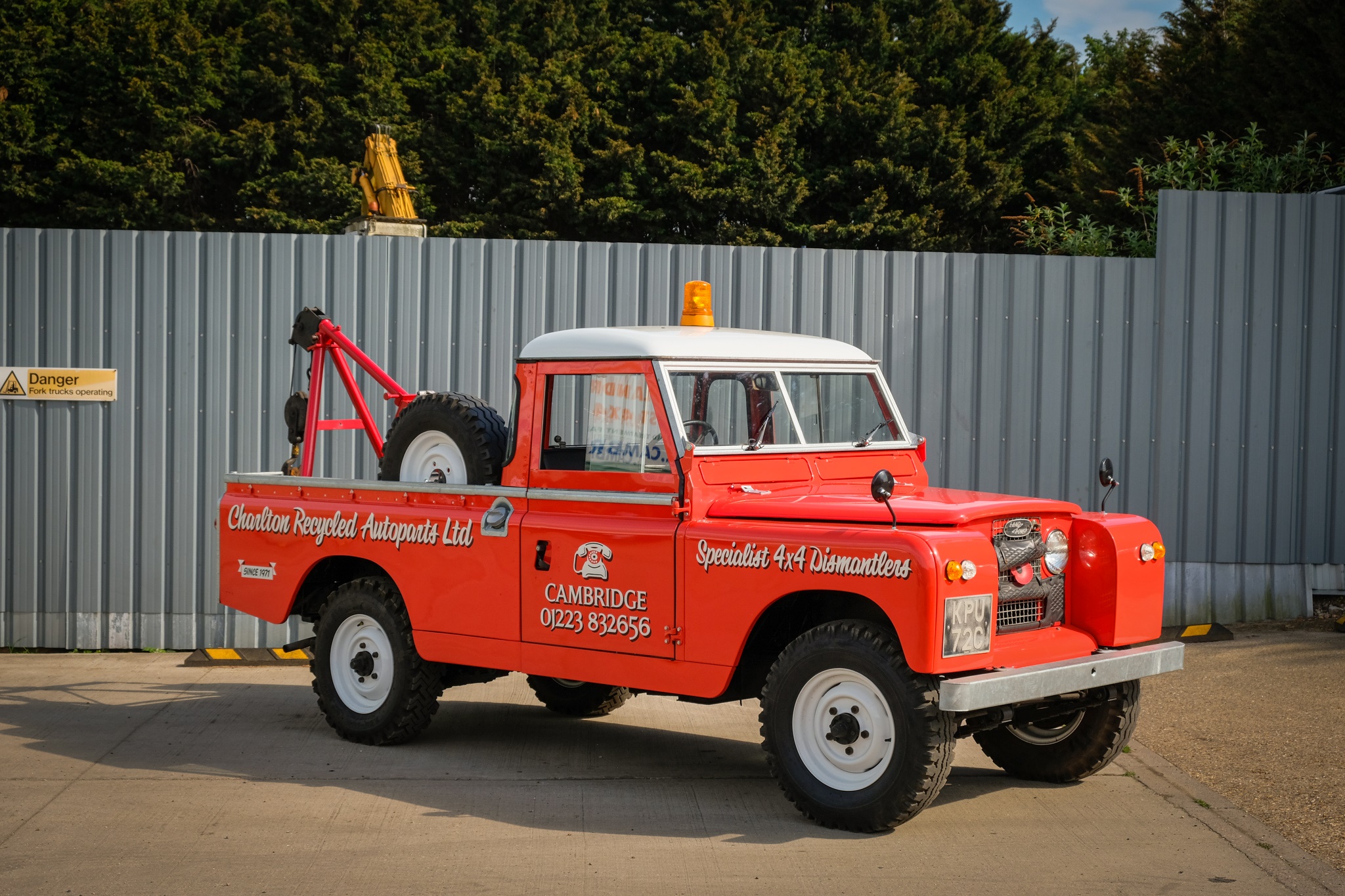 Lot 68 - 1965 Land Rover Series IIA Recovery Vehicle