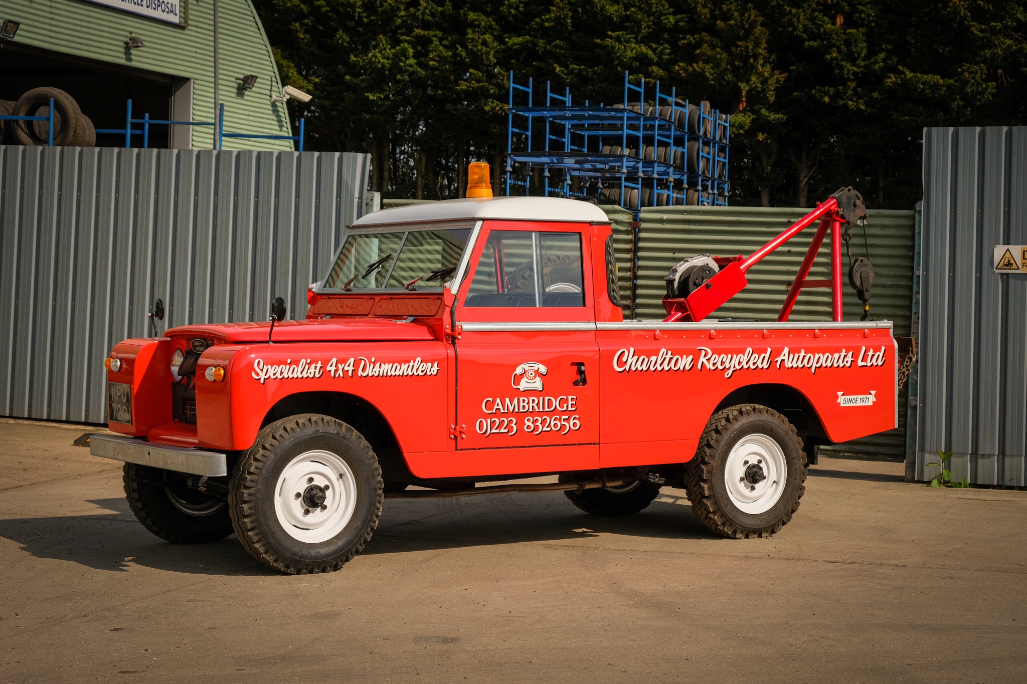 Lot 68 - 1965 Land Rover Series IIA Recovery Vehicle