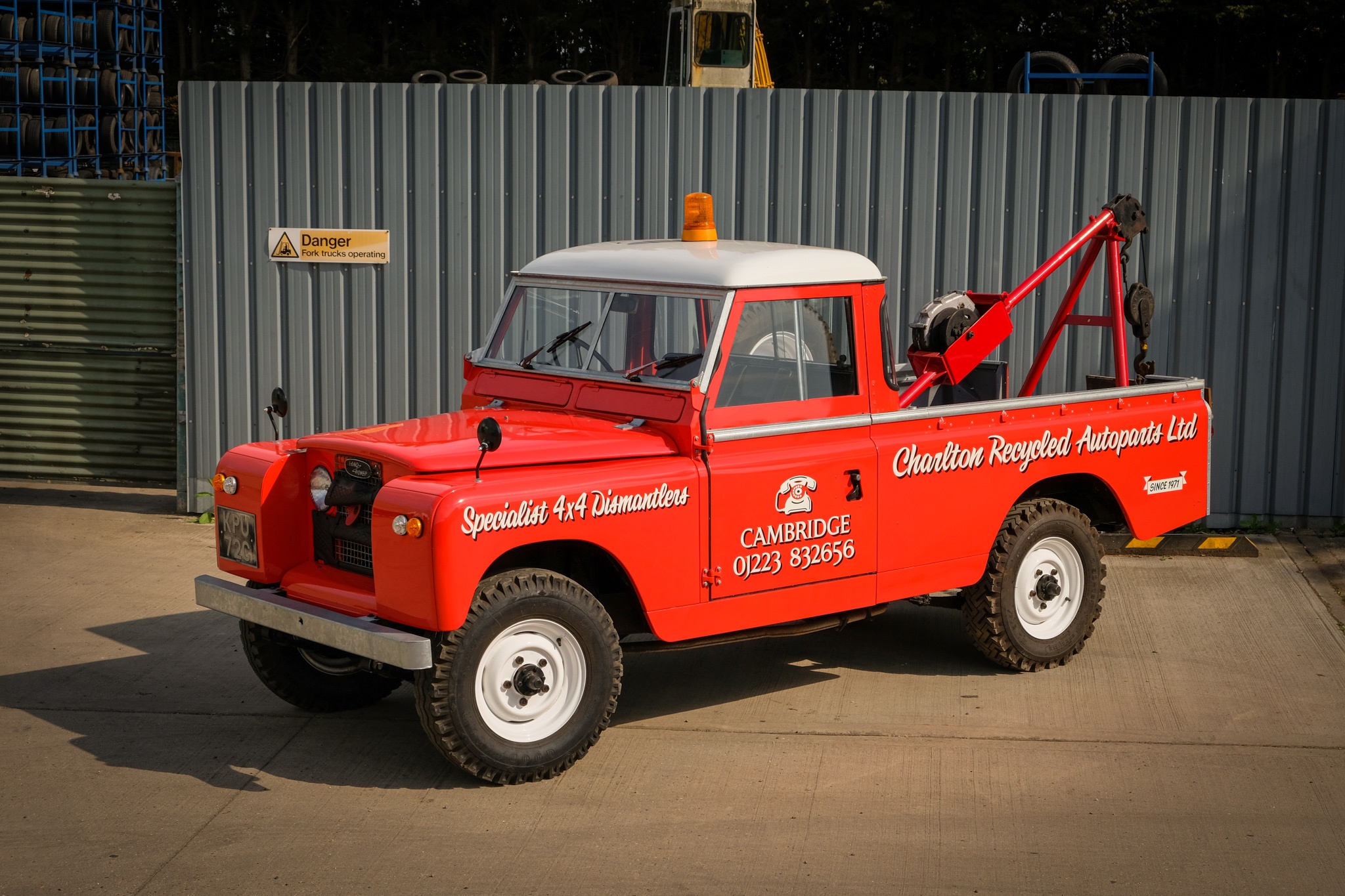 Lot 68 - 1965 Land Rover Series IIA Recovery Vehicle