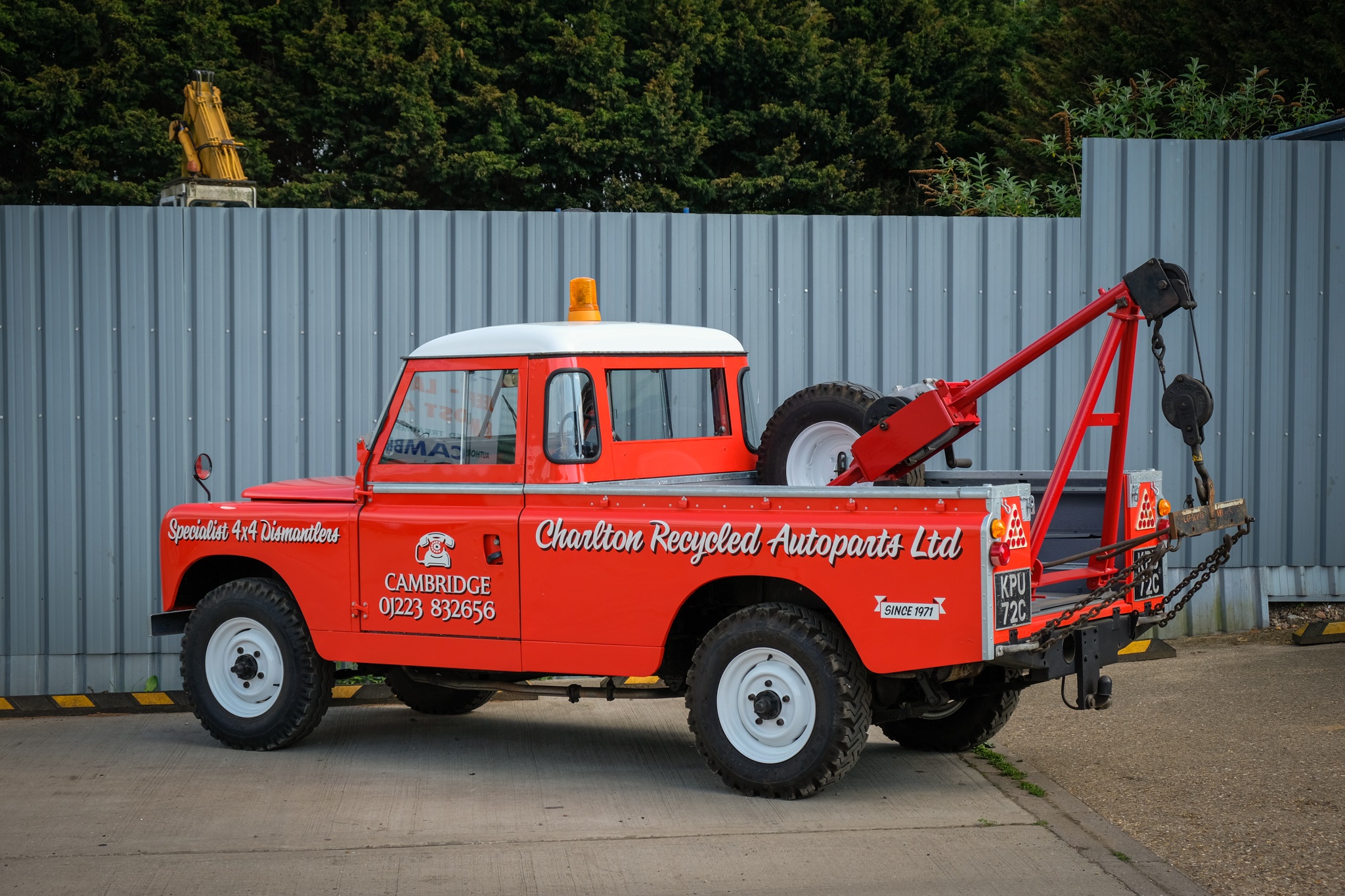 Lot 68 - 1965 Land Rover Series IIA Recovery Vehicle