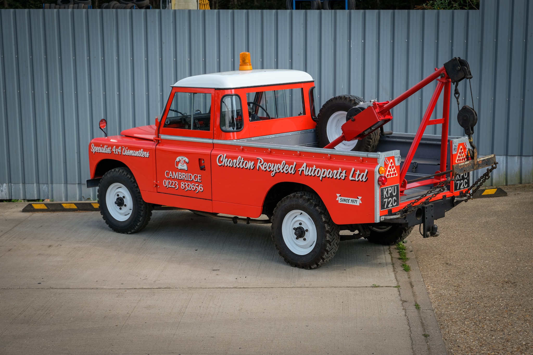 Lot 68 - 1965 Land Rover Series IIA Recovery Vehicle