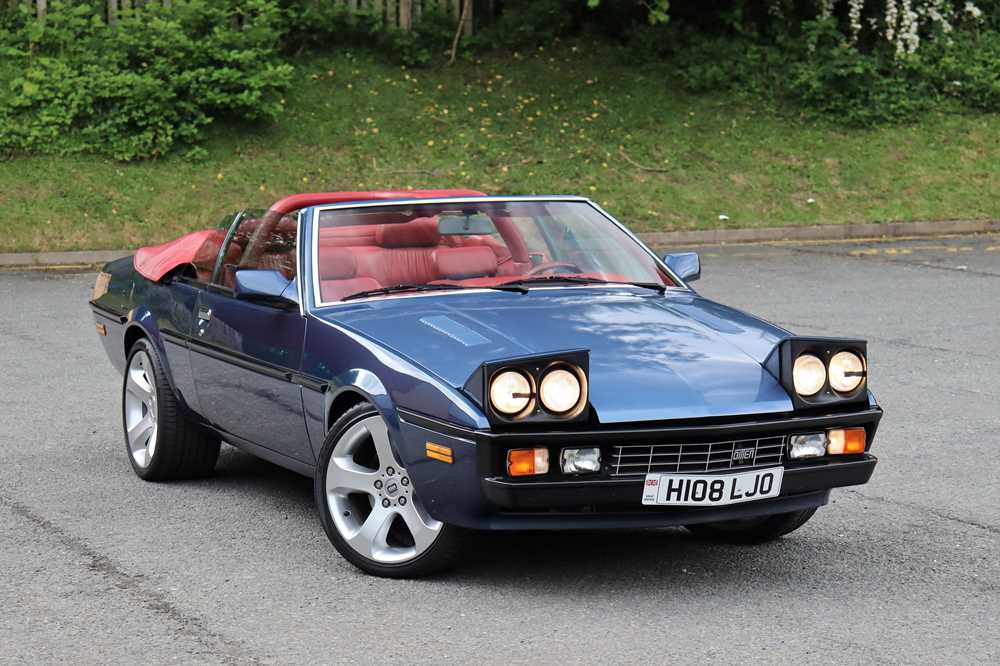 Lot 98 - 1990 Bitter SC Cabriolet