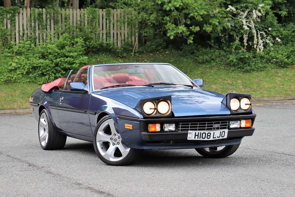Lot 98 - 1990 Bitter SC Cabriolet