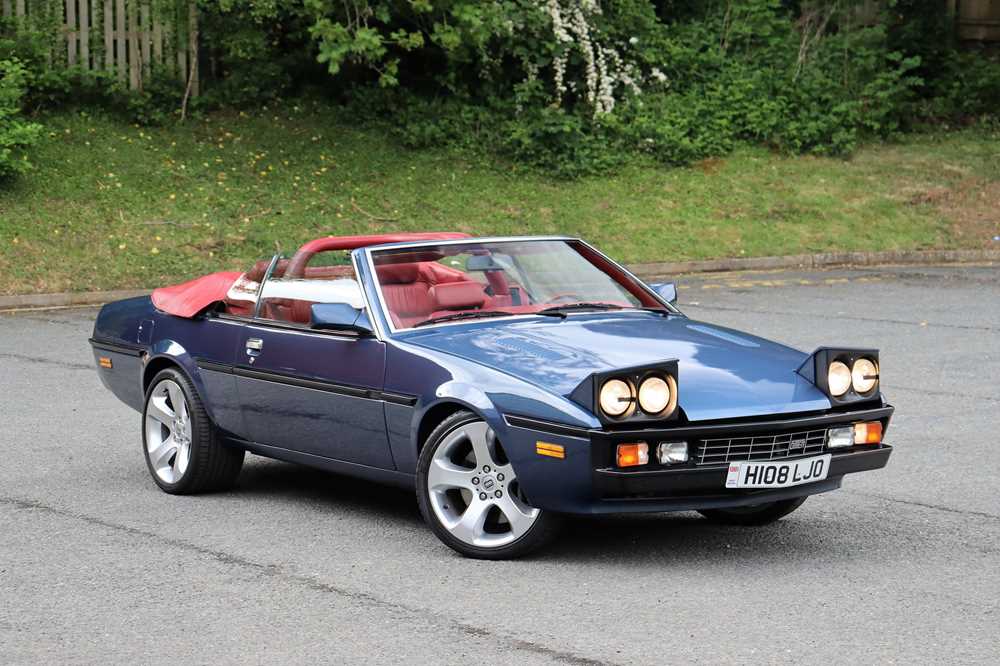 Lot 98 - 1990 Bitter SC Cabriolet