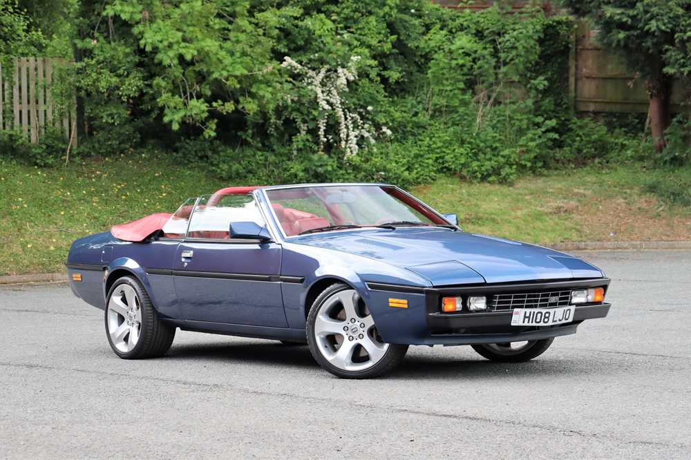 Lot 98 - 1990 Bitter SC Cabriolet