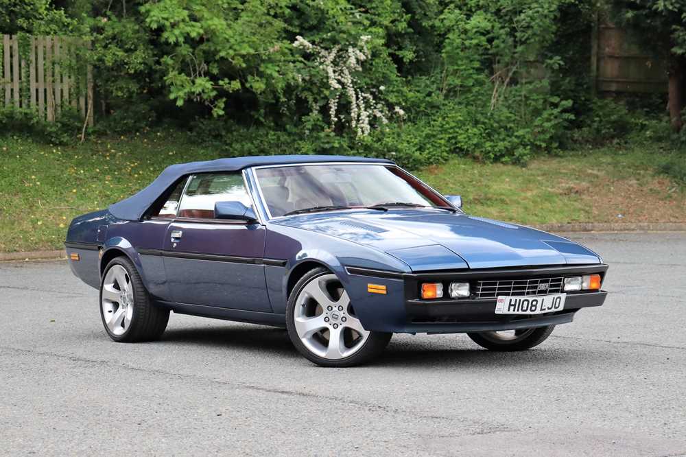 Lot 98 - 1990 Bitter SC Cabriolet