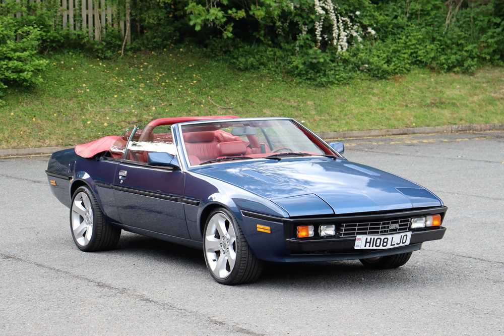 Lot 98 - 1990 Bitter SC Cabriolet