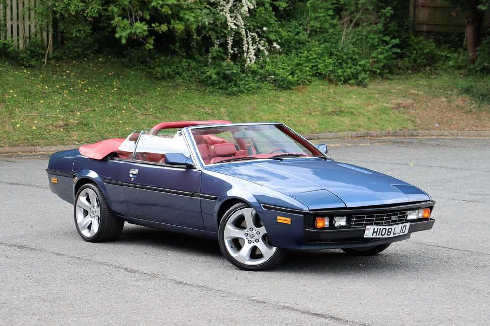 Lot 98 - 1990 Bitter SC Cabriolet