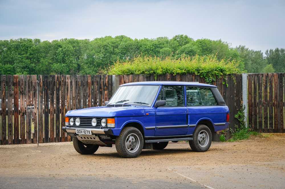 Lot 115 - 1981 Range Rover 'Two Door'