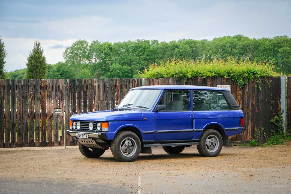 Lot 115 - 1981 Range Rover 'Two Door'