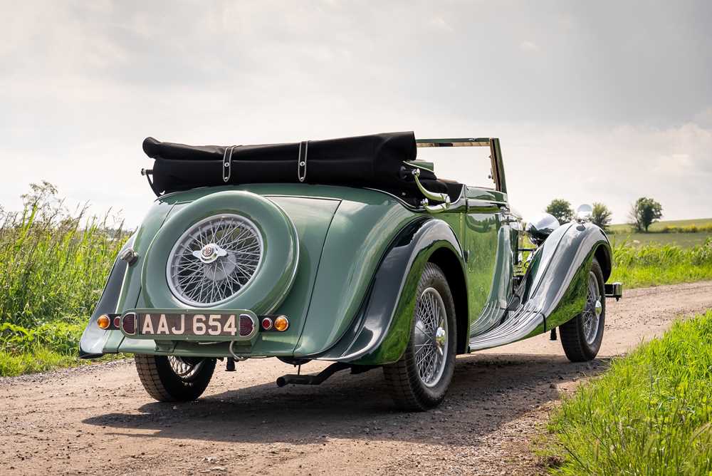 Lot 127 - 1937 MG SA Tickford Drophead Coupe