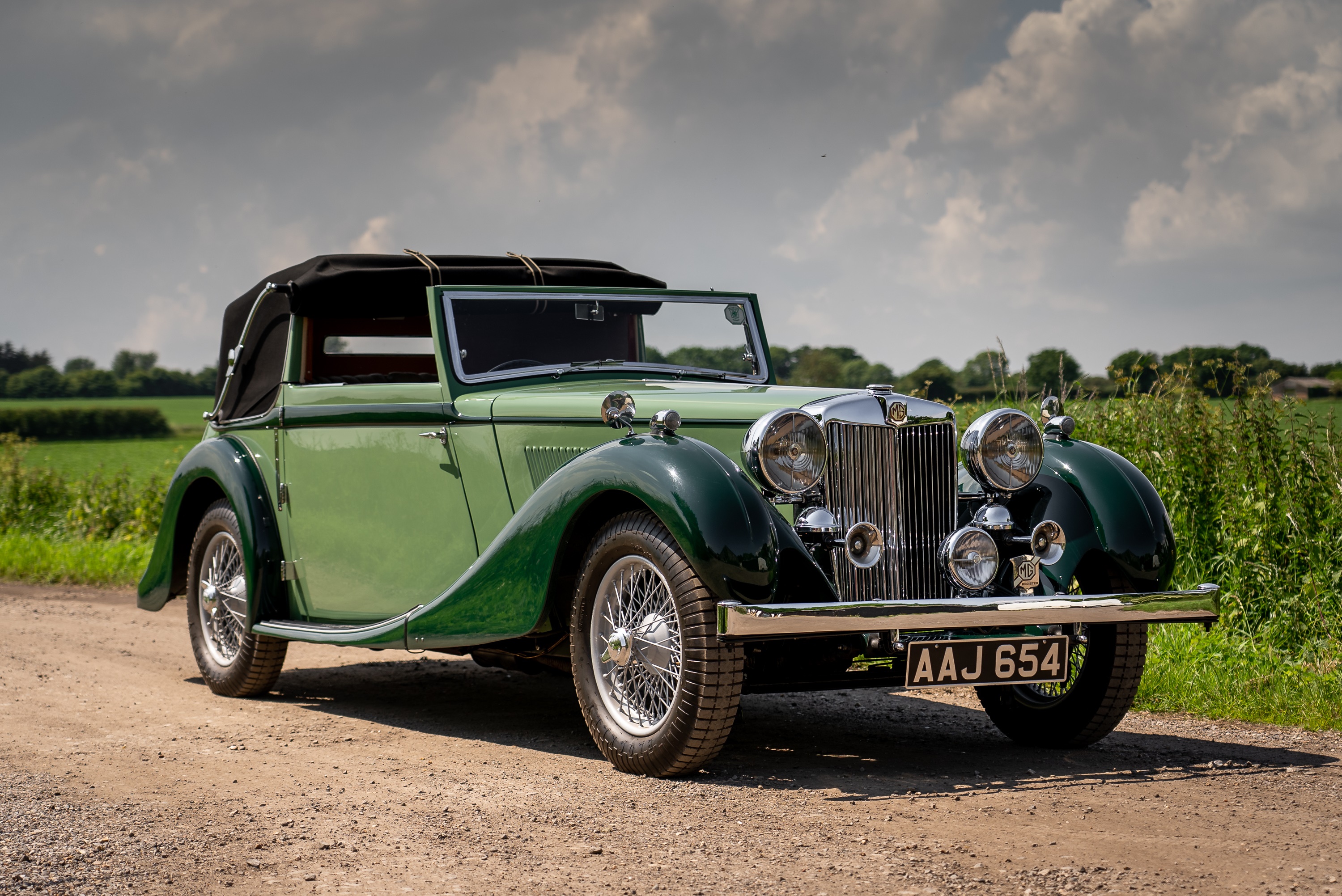 Lot 127 - 1937 MG SA Tickford Drophead Coupe