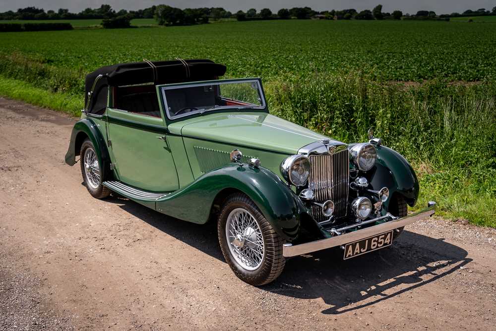 Lot 127 - 1937 MG SA Tickford Drophead Coupe