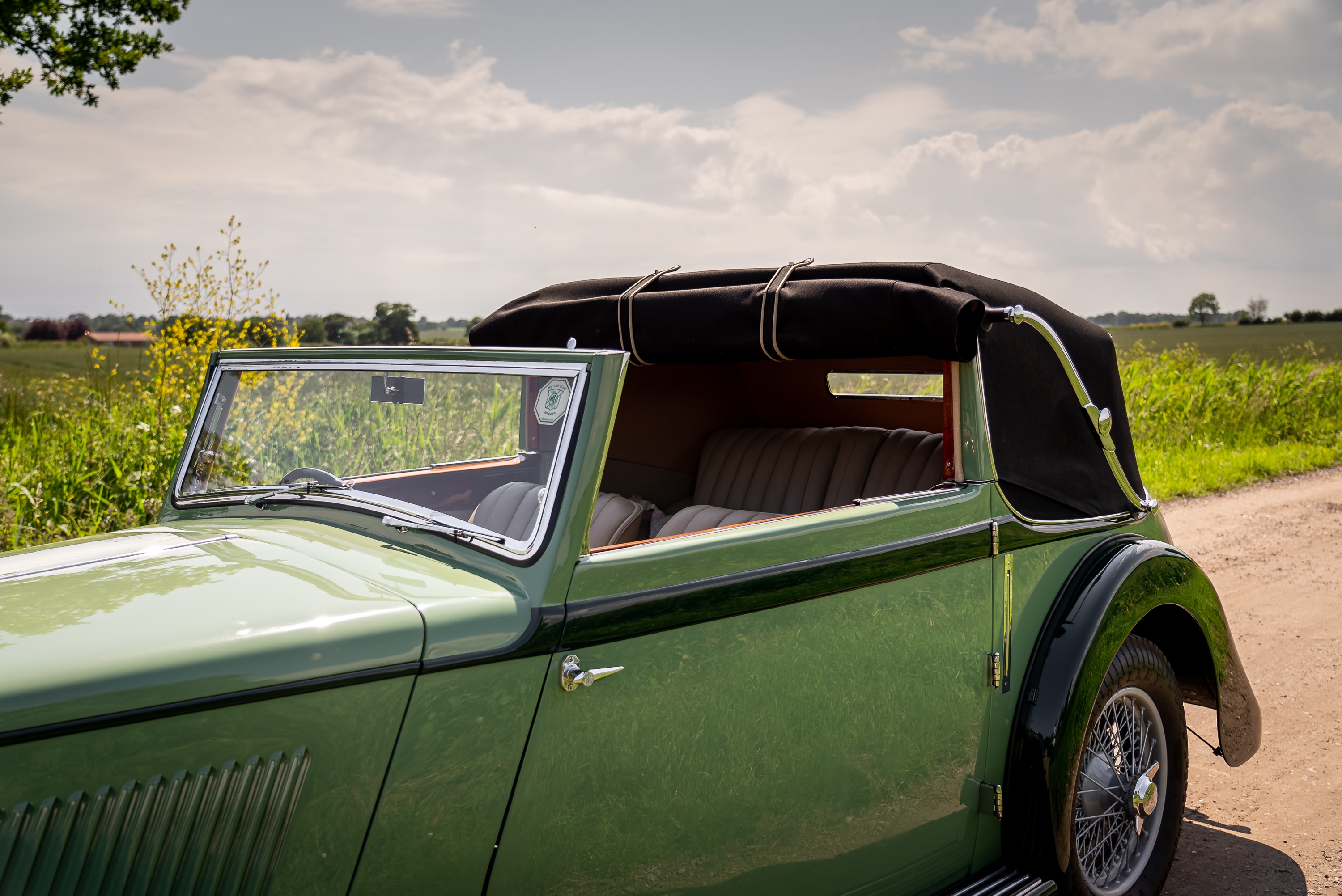 Lot 127 - 1937 MG SA Tickford Drophead Coupe