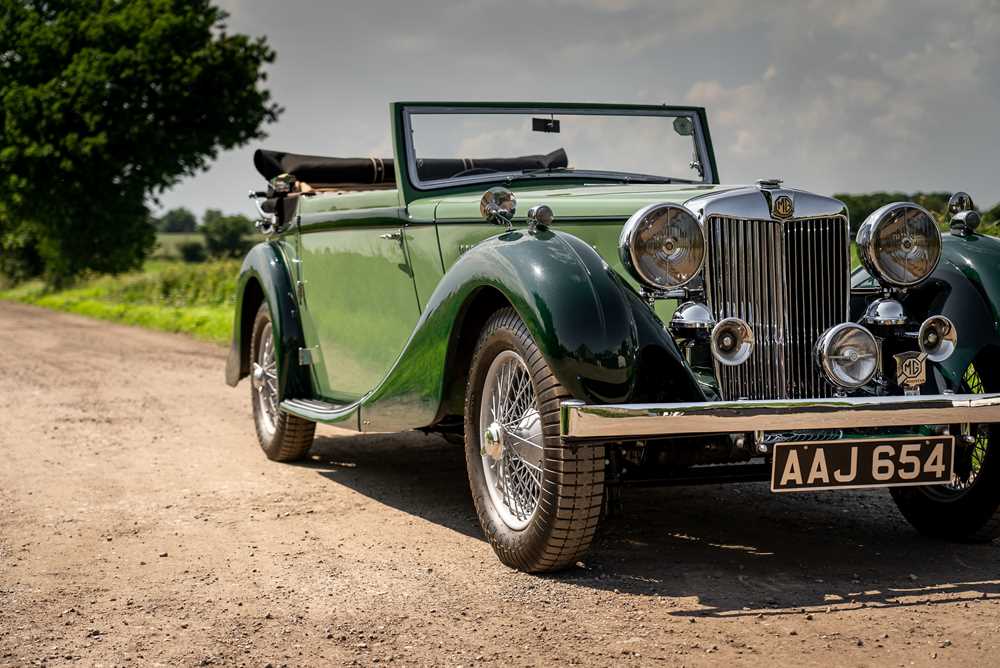 Lot 127 - 1937 MG SA Tickford Drophead Coupe