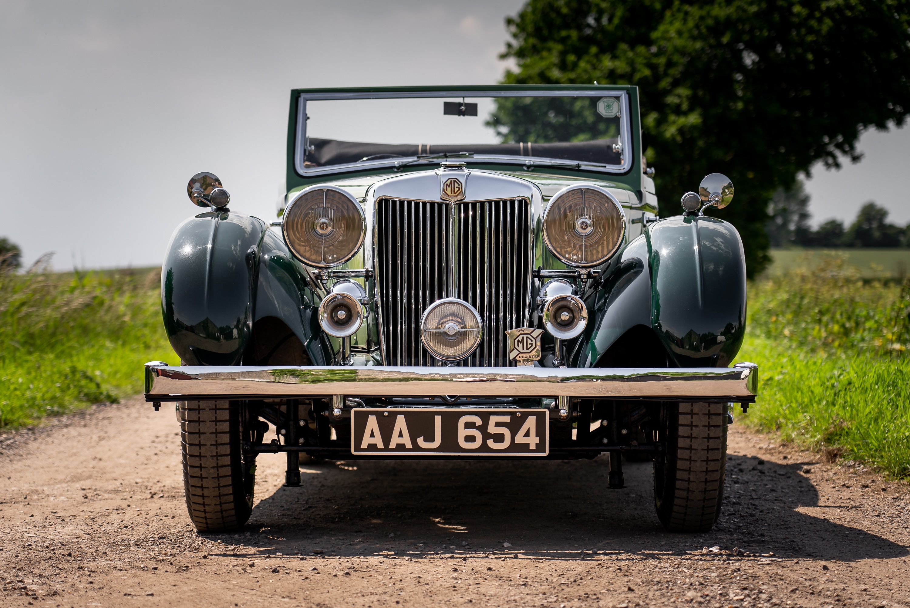 Lot 127 - 1937 MG SA Tickford Drophead Coupe
