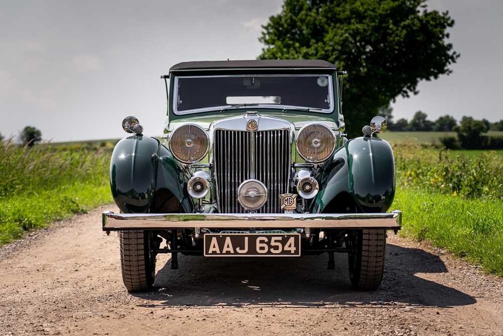 Lot 127 - 1937 MG SA Tickford Drophead Coupe
