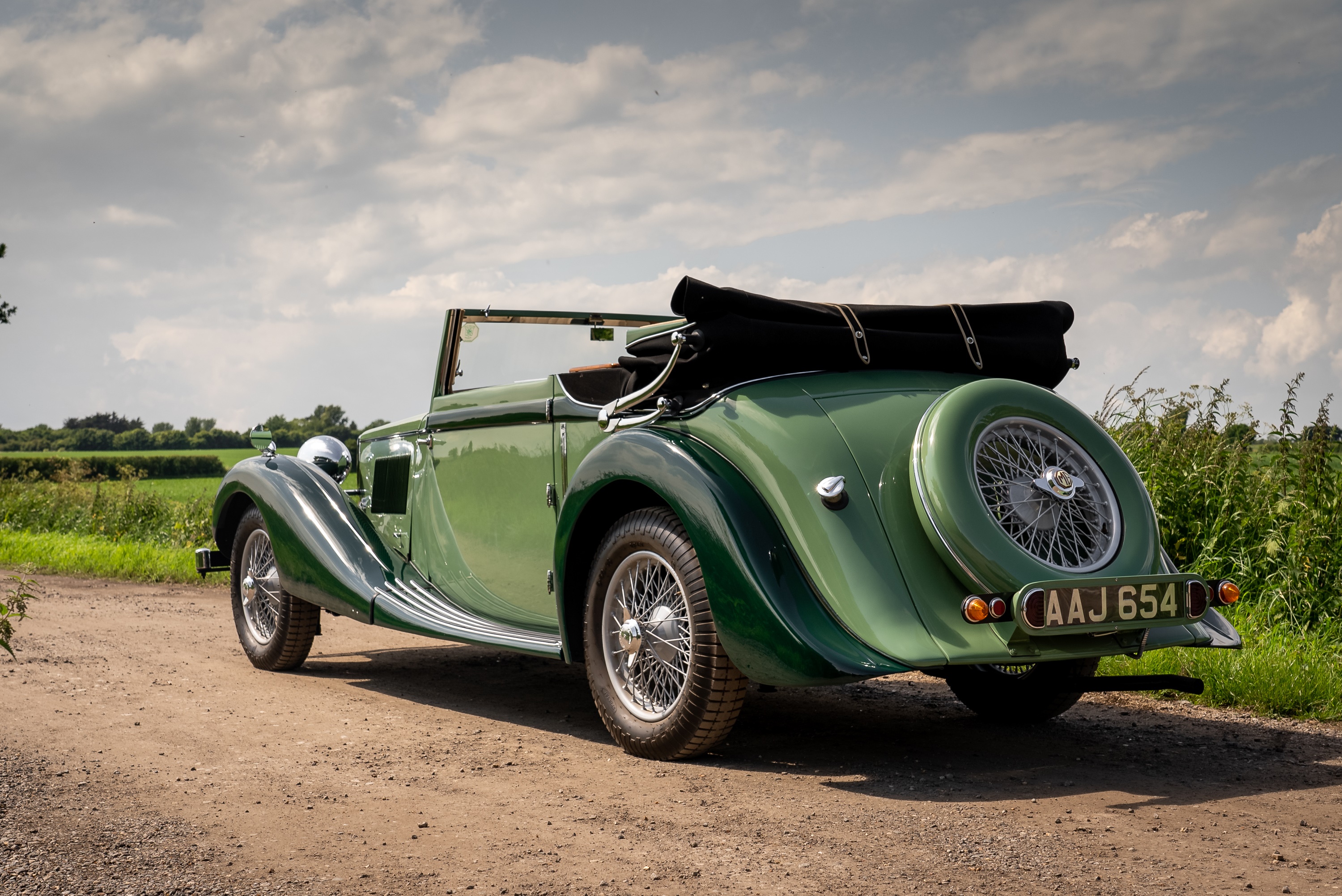 Lot 127 - 1937 MG SA Tickford Drophead Coupe