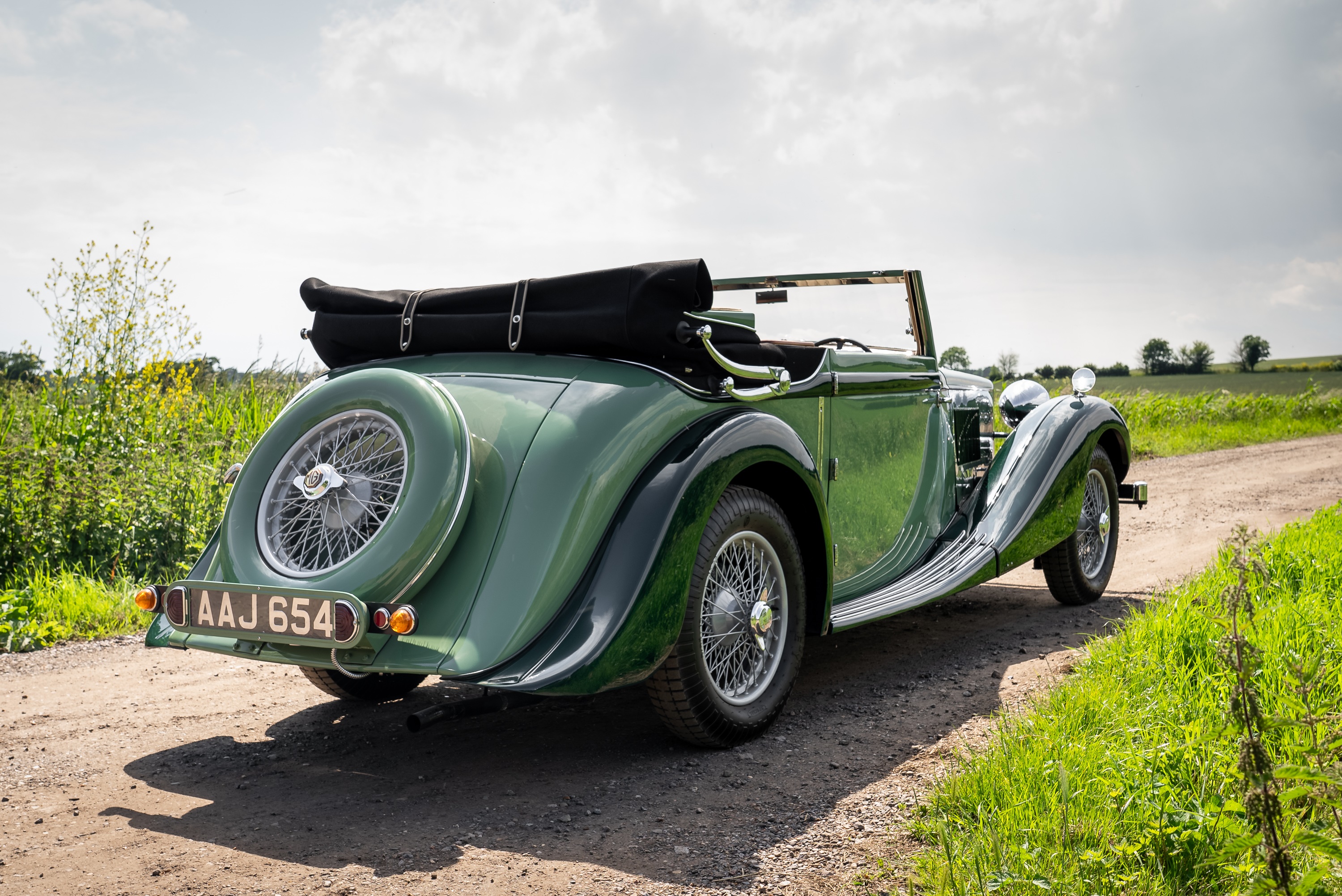 Lot 127 - 1937 MG SA Tickford Drophead Coupe