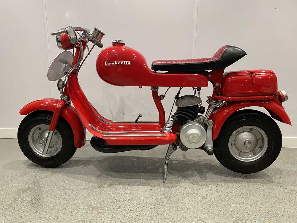 Lot 140 - 1952 Lambretta 125D Racer